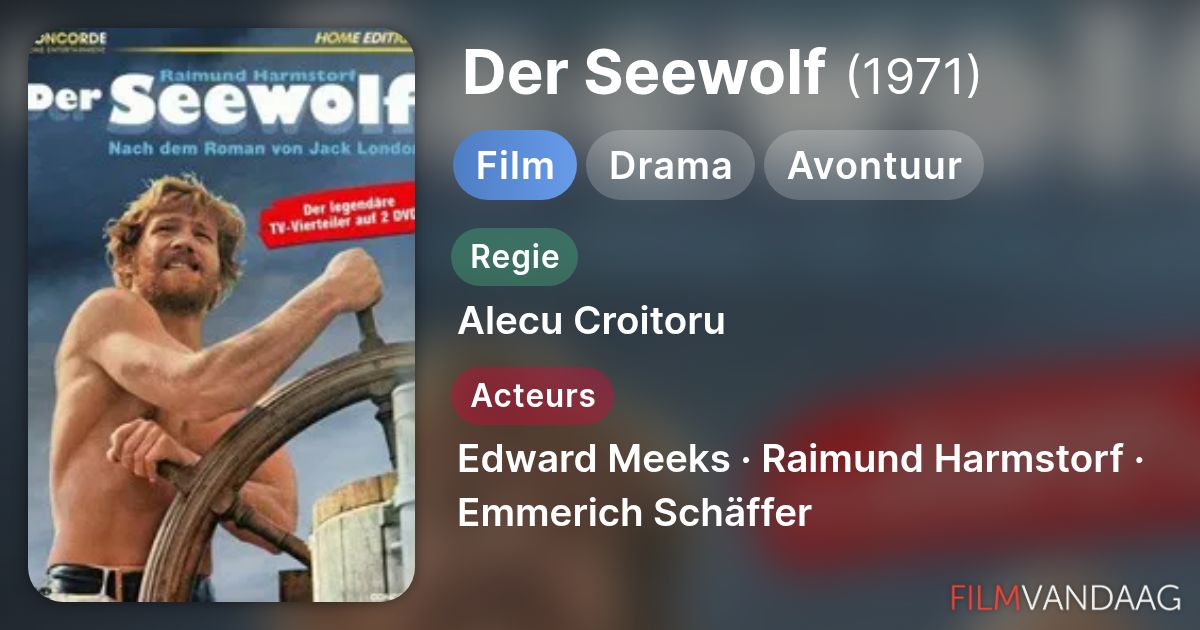 Der Seewolf (film, 1971) - FilmVandaag.nl