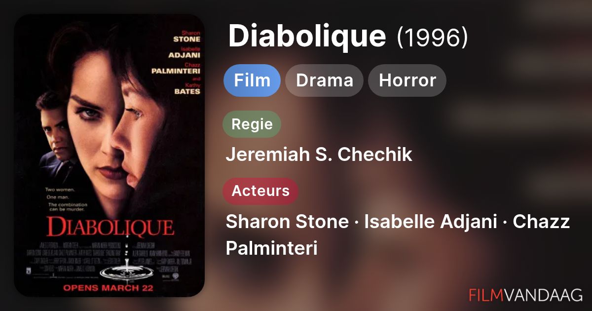 Diabolique (film, 1996) - FilmVandaag.nl