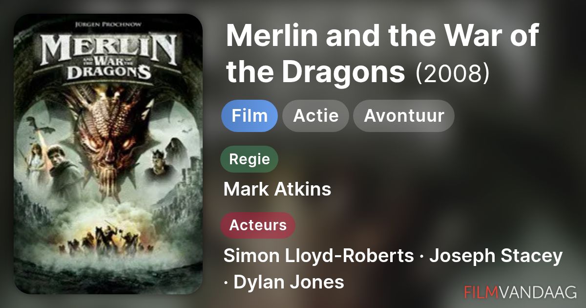 Merlin and the War of the Dragons (film, 2008) - FilmVandaag.nl