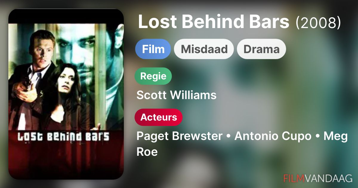 Lost Behind Bars (film, 2008) - FilmVandaag.nl