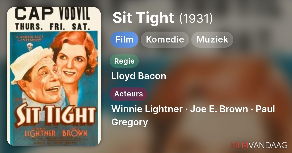 Sit Tight (film, 1931) - FilmVandaag.nl