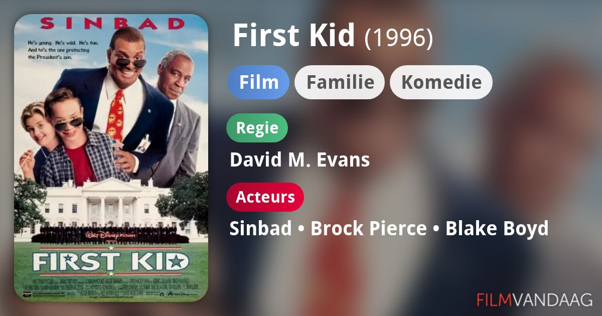 First Kid (film, 1996) - FilmVandaag.nl
