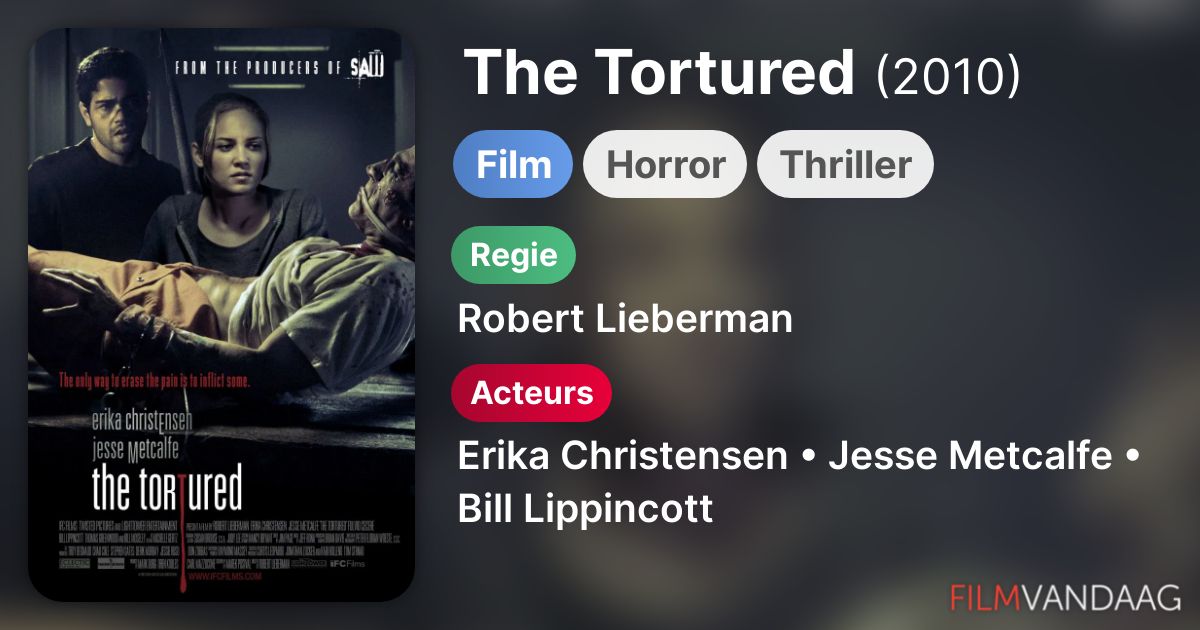 The Tortured (film, 2010) - FilmVandaag.nl