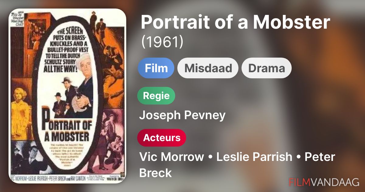 Portrait of a Mobster (film, 1961) - FilmVandaag.nl