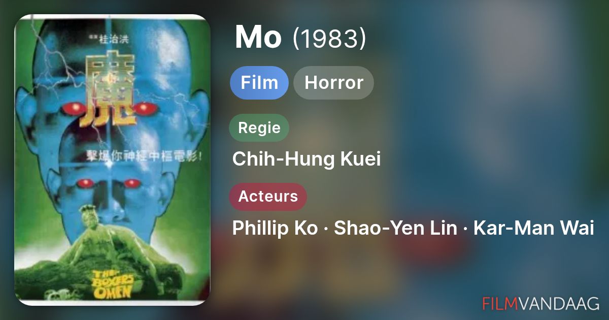 Mo (film, 1983) - FilmVandaag.nl