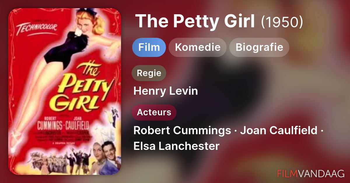 The Petty Girl (film, 1950) - FilmVandaag.nl
