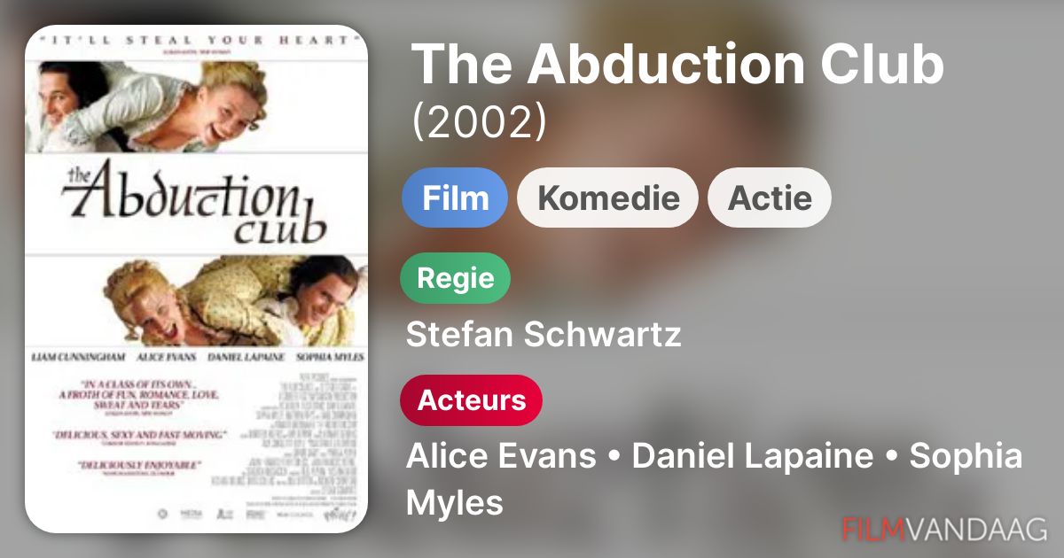 The Abduction Club (film, 2002) - FilmVandaag.nl