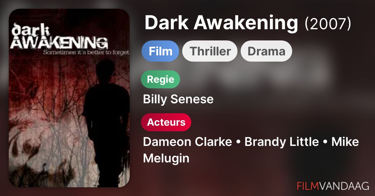 Dark Awakening (film, 2007) - FilmVandaag.nl