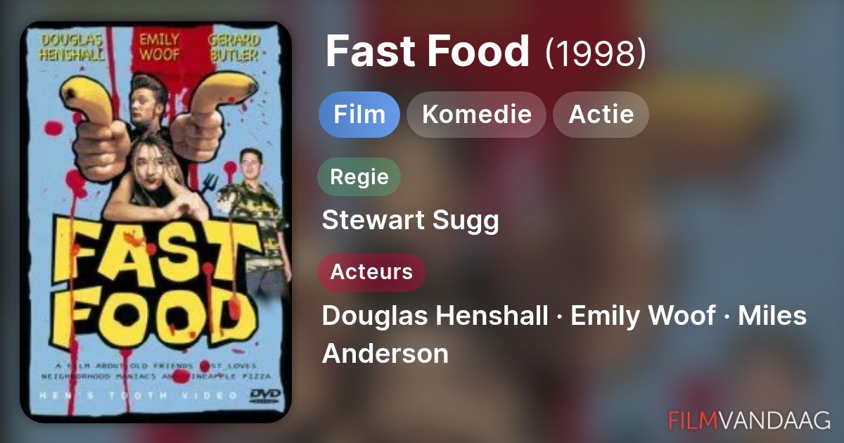 Fast Food (film, 1998) - FilmVandaag.nl