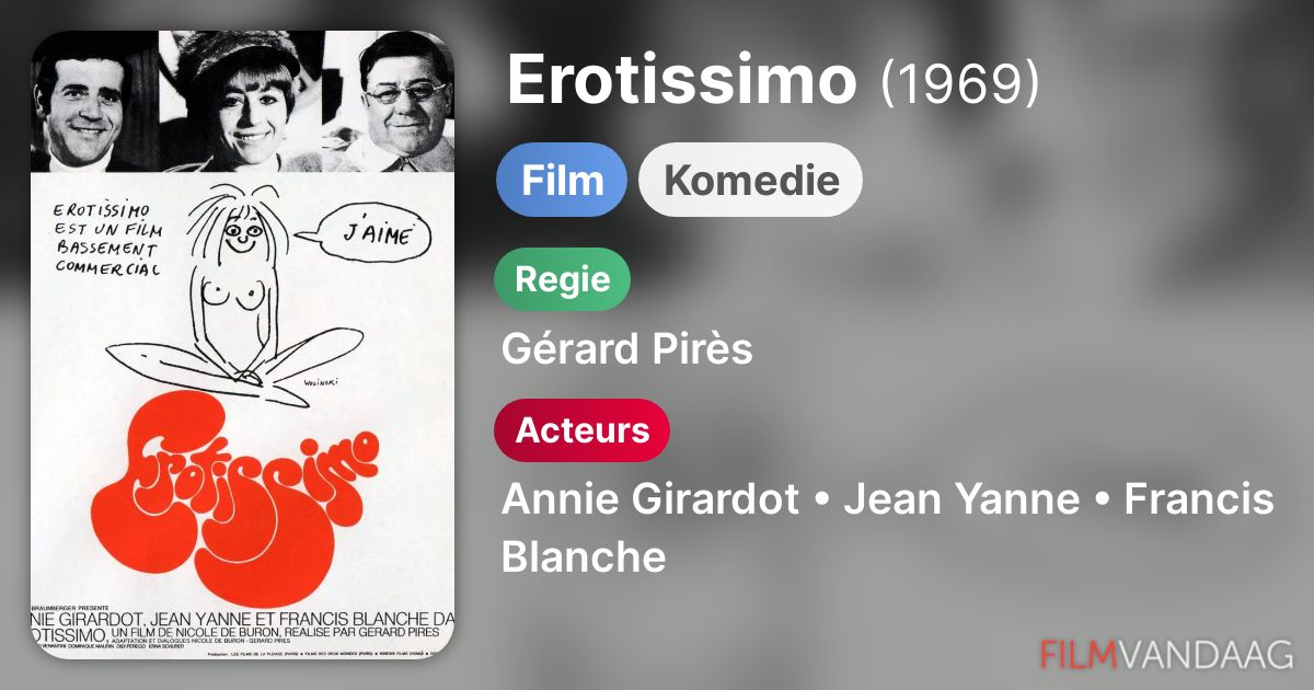 Erotissimo (film, 1969) - FilmVandaag.nl