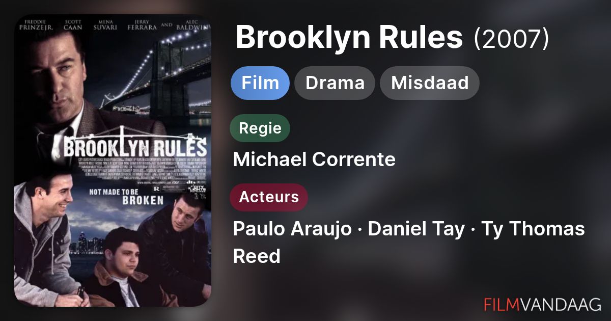 Brooklyn Rules (film, 2007) - FilmVandaag.nl