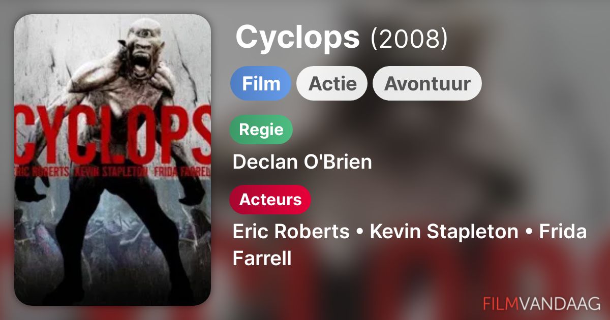Cyclops (film, 2008) - FilmVandaag.nl
