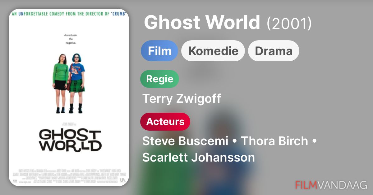 Ghost World (film, 2001) - FilmVandaag.nl