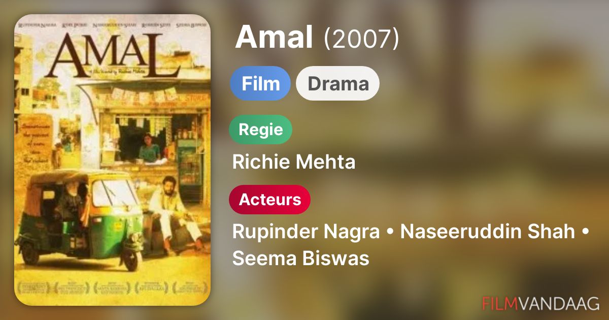 Amal (film, 2007) - FilmVandaag.nl