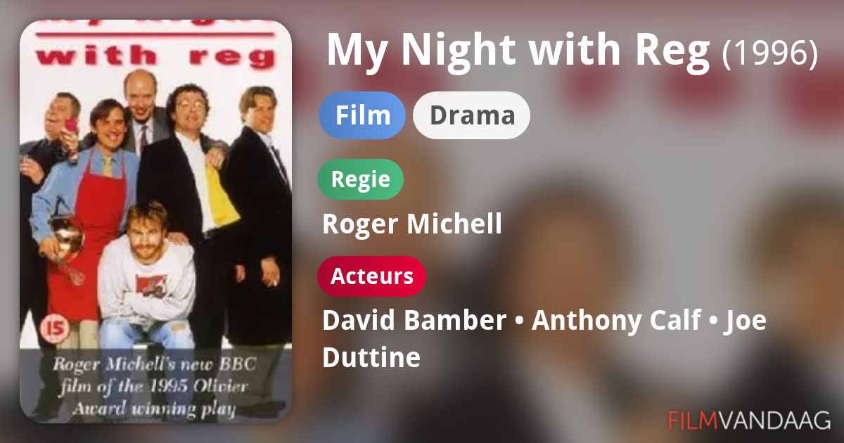 My Night with Reg (film, 1996) - FilmVandaag.nl