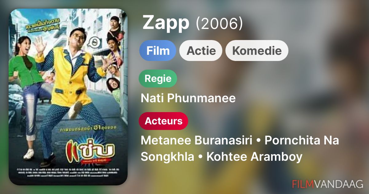 Zapp (film, 2006) Nu Online Kijken - FilmVandaag.nl