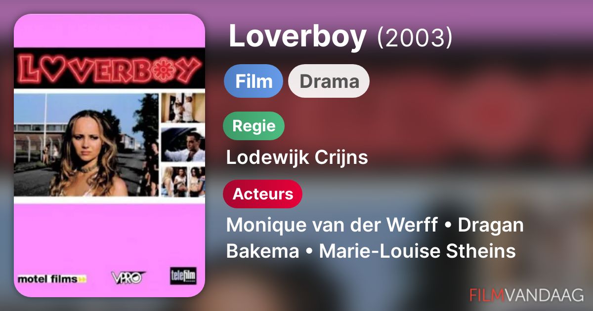 Loverboy (film, 2003) - FilmVandaag.nl
