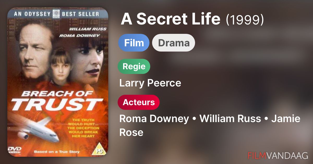 A Secret Life (film, 1999) - FilmVandaag.nl