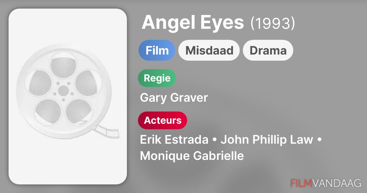 Angel Eyes (film, 1993) - FilmVandaag.nl