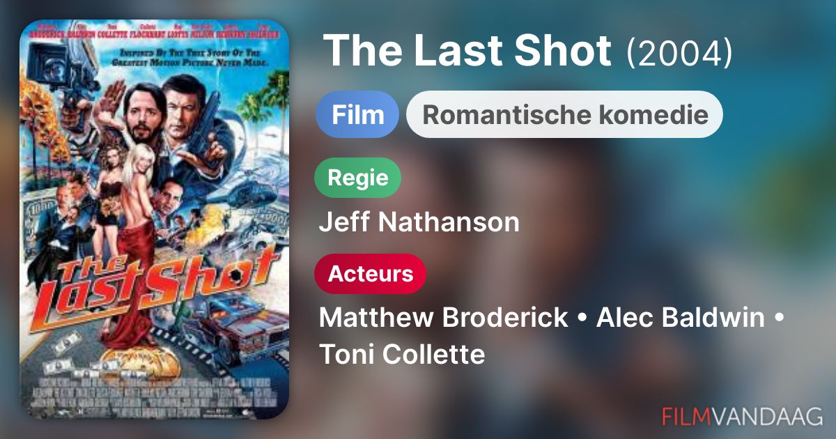 The Last Shot (film, 2004) Nu Online Kijken - FilmVandaag.nl