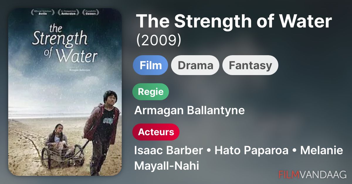 The Strength of Water (film, 2009) - FilmVandaag.nl