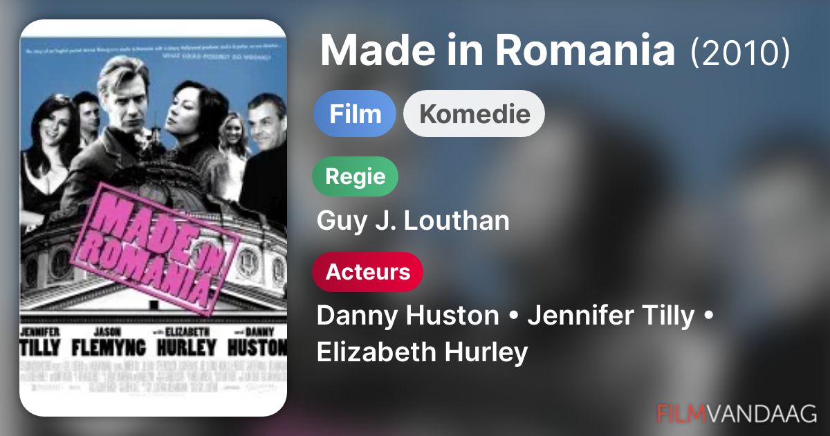 Made in Romania (film, 2010) - FilmVandaag.nl