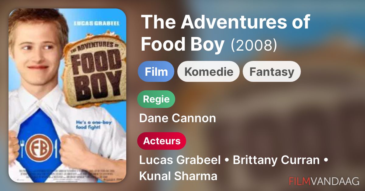 The Adventures of Food Boy (film, 2008) - FilmVandaag.nl