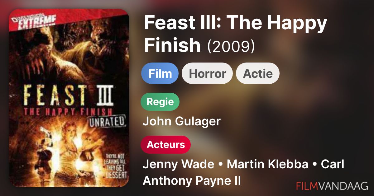 Feast III: The Happy Finish (film, 2009) - FilmVandaag.nl