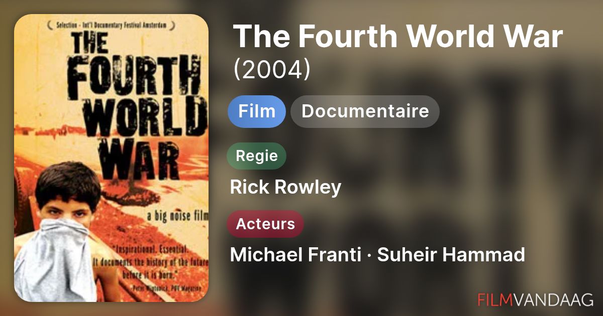 The Fourth World War (film, 2004) - FilmVandaag.nl