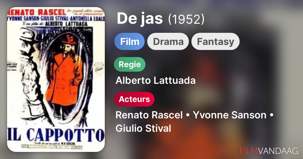 De jas (film, 1952) - FilmVandaag.nl