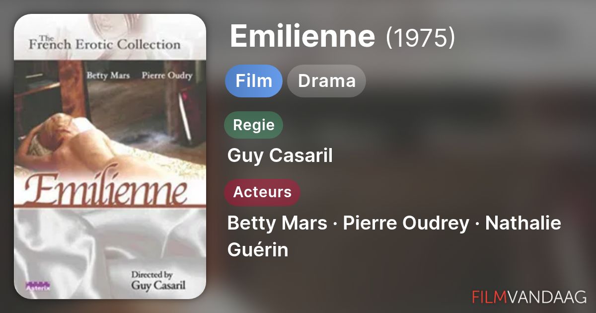 Emilienne (film, 1975) - FilmVandaag.nl