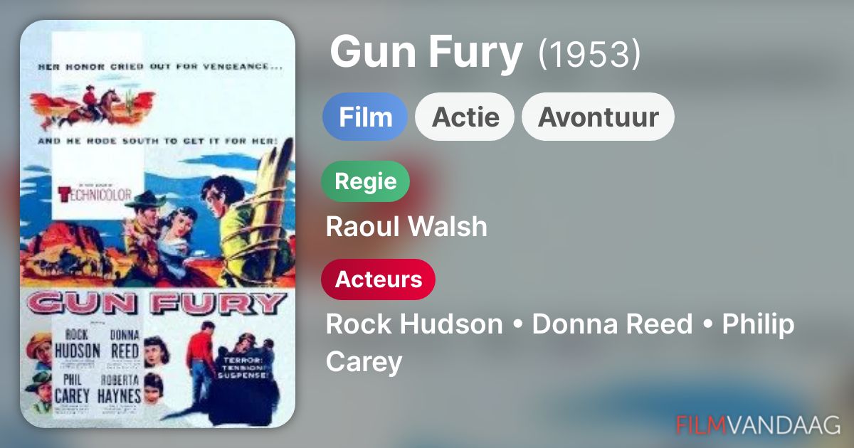 Gun Fury (film, 1953) - FilmVandaag.nl