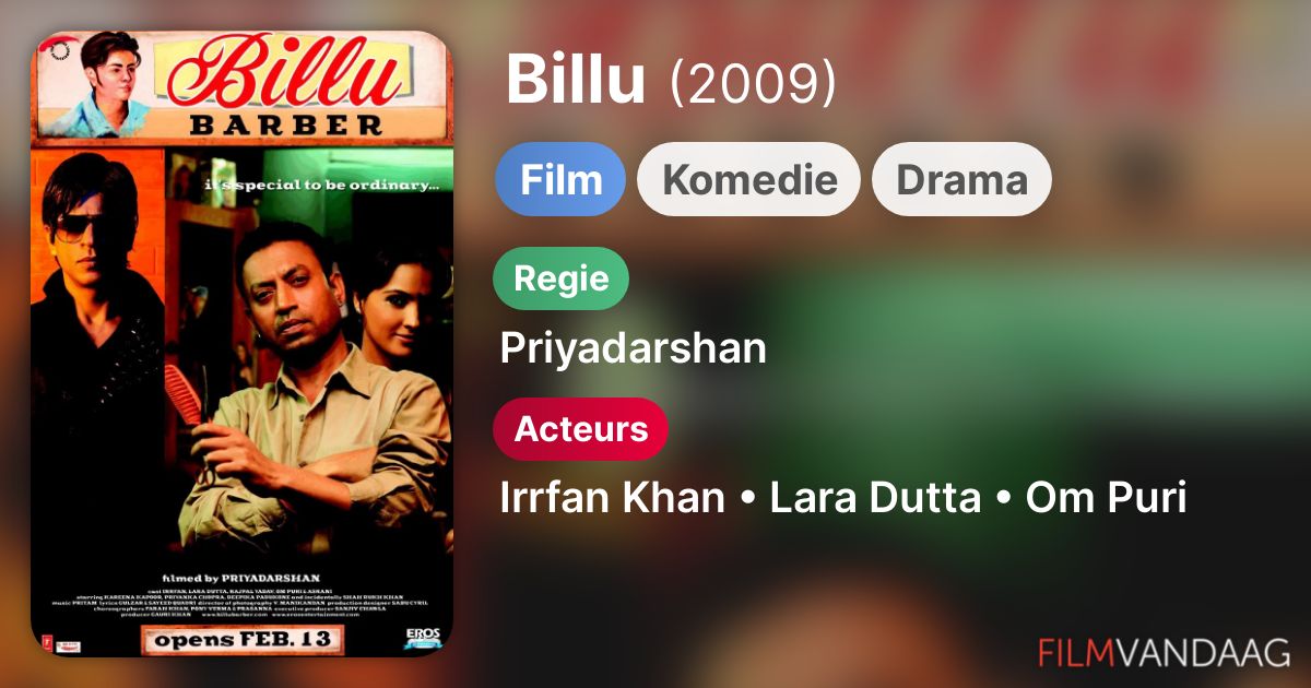 Billu (film, 2009) - FilmVandaag.nl