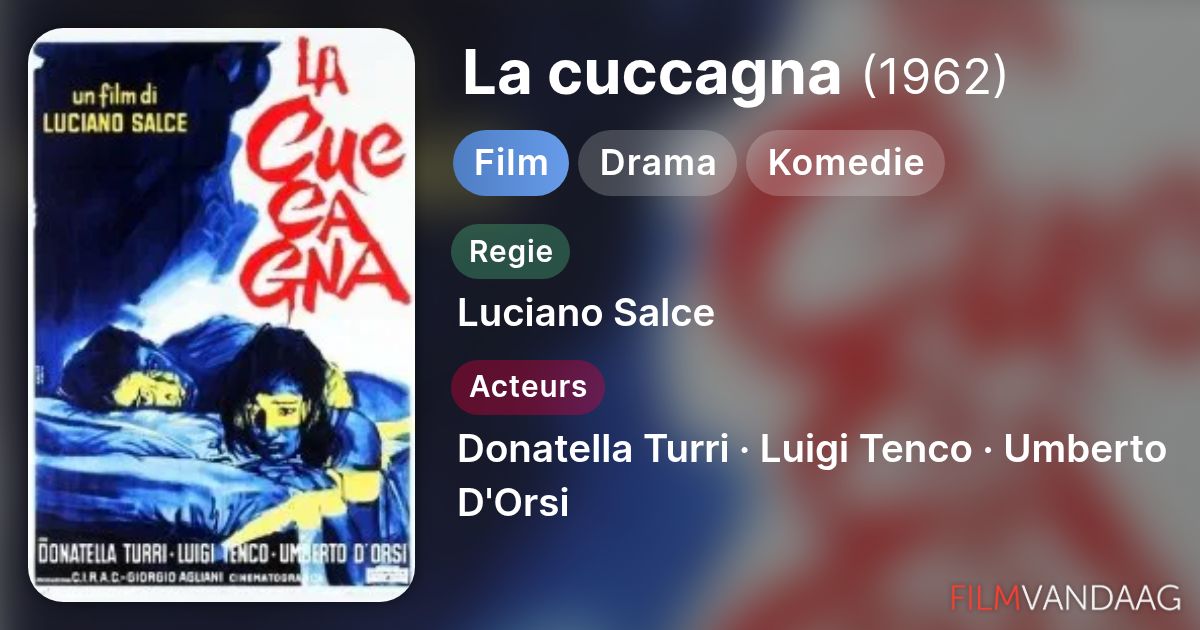 La cuccagna (film, 1962) - FilmVandaag.nl
