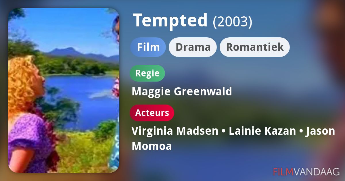 Tempted (film, 2003) - FilmVandaag.nl