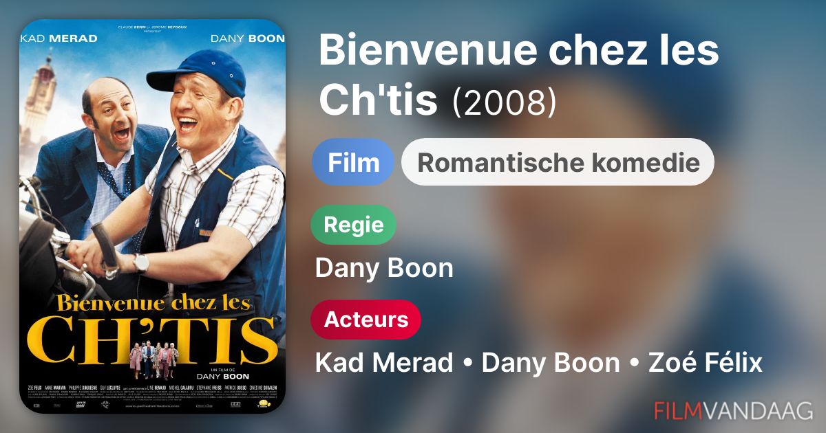 Bienvenue chez les Ch'tis (film, 2008) Nu Online Kijken - FilmVandaag.nl