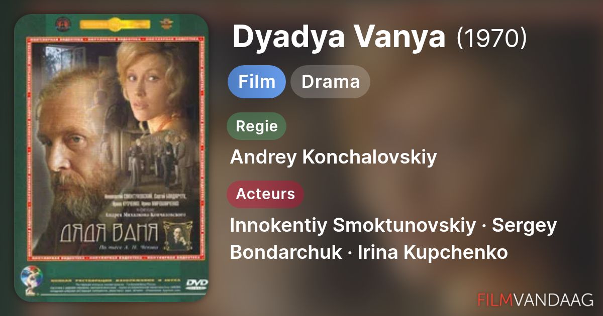 Dyadya Vanya (film, 1970) - FilmVandaag.nl