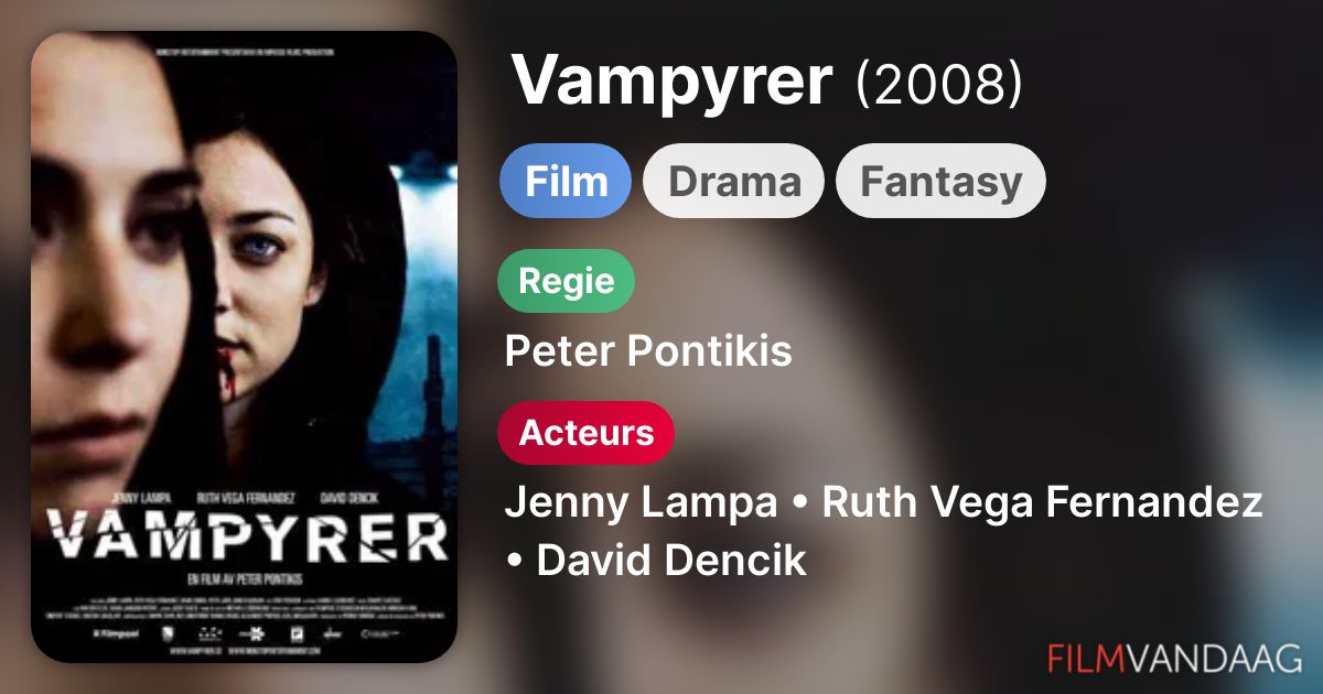 Vampyrer (film, 2008) - FilmVandaag.nl