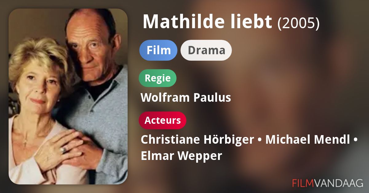 Mathilde liebt (film, 2005) - FilmVandaag.nl