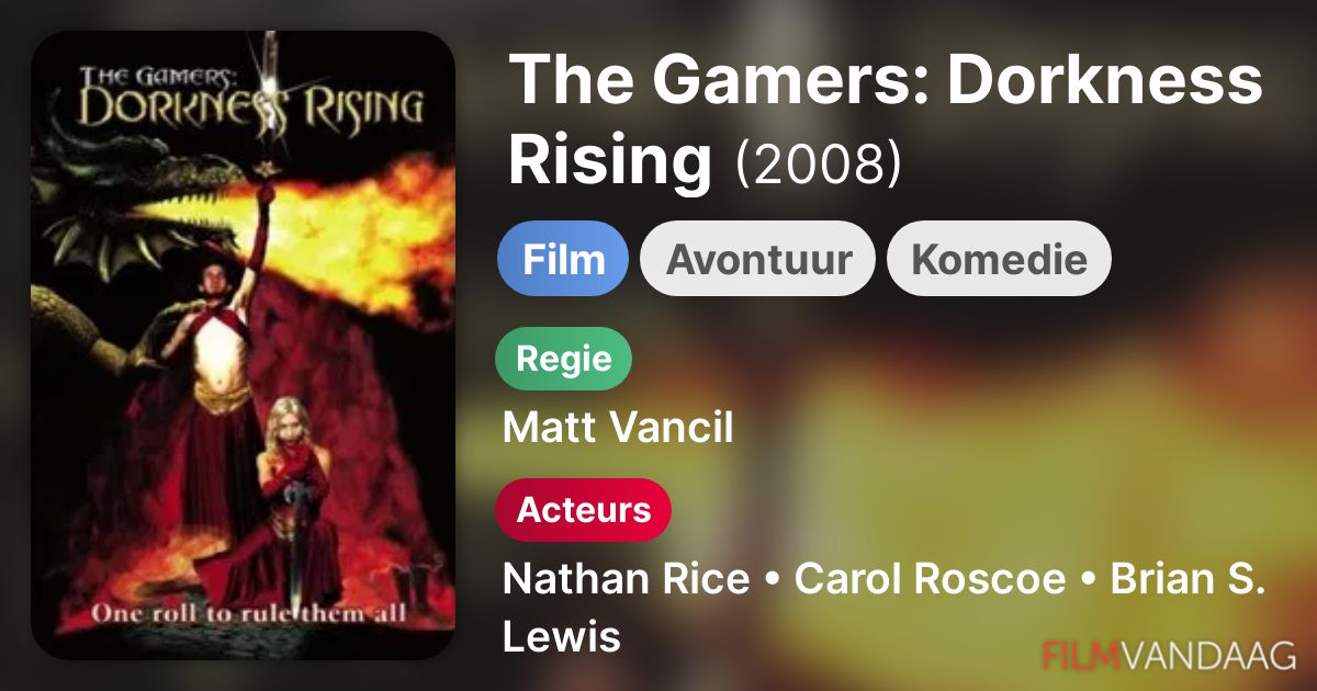 The Gamers: Dorkness Rising (film, 2008) - FilmVandaag.nl