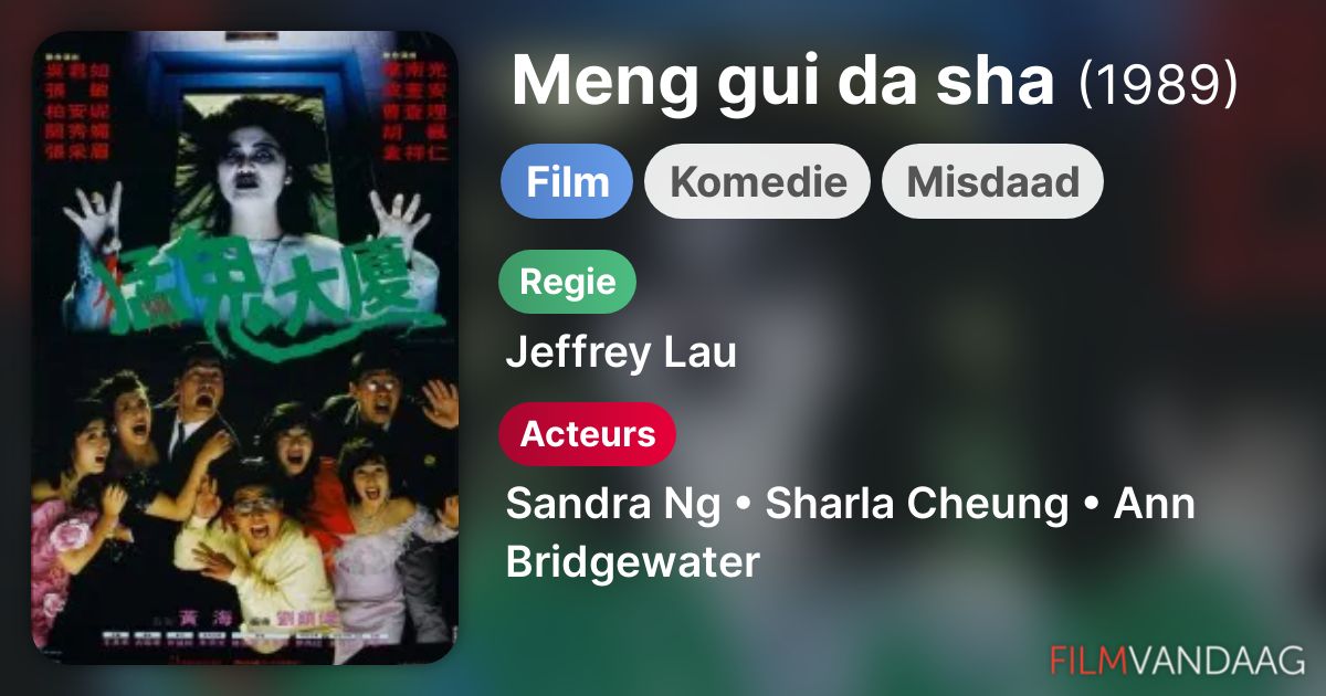 Meng gui da sha (film, 1987) - FilmVandaag.nl