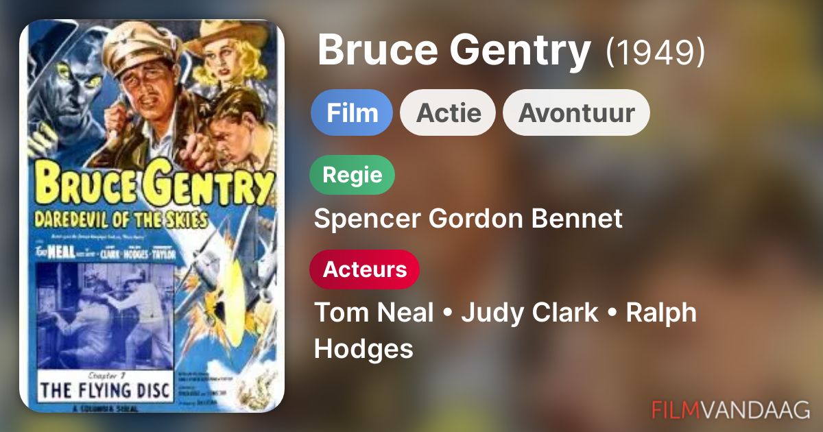 Bruce Gentry (film, 1949) - FilmVandaag.nl