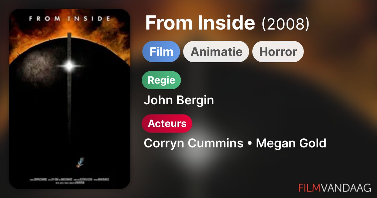 From Inside (film, 2008) - FilmVandaag.nl