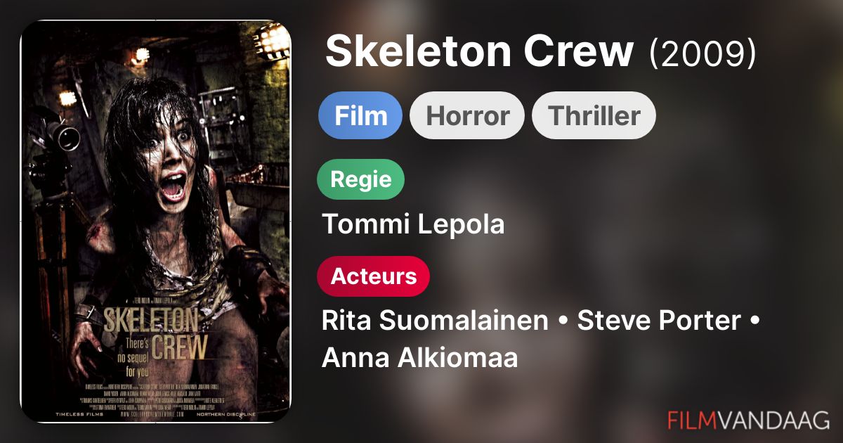 Skeleton Crew (film, 2009) - FilmVandaag.nl