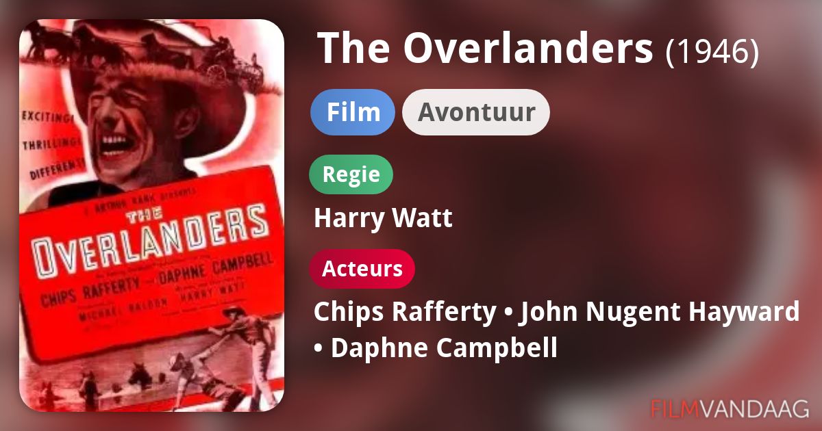 The Overlanders (film, 1946) - FilmVandaag.nl