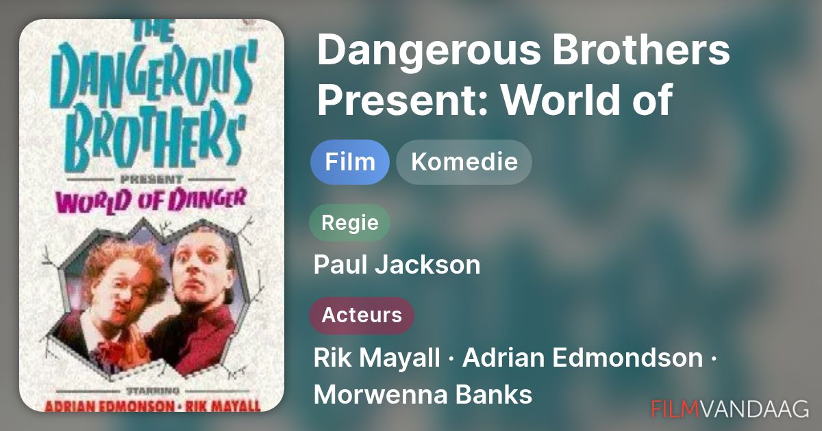 Dangerous Brothers Present: World of Danger (film, 1986) - FilmVandaag.nl