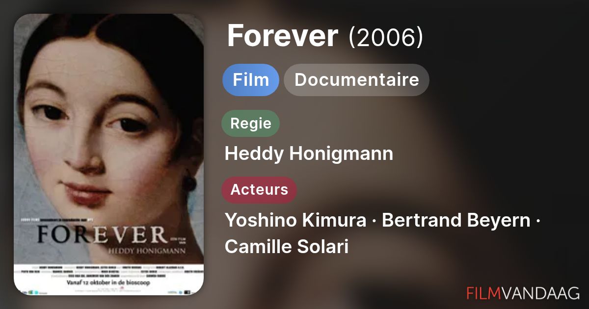 Forever (film, 2006) - FilmVandaag.nl