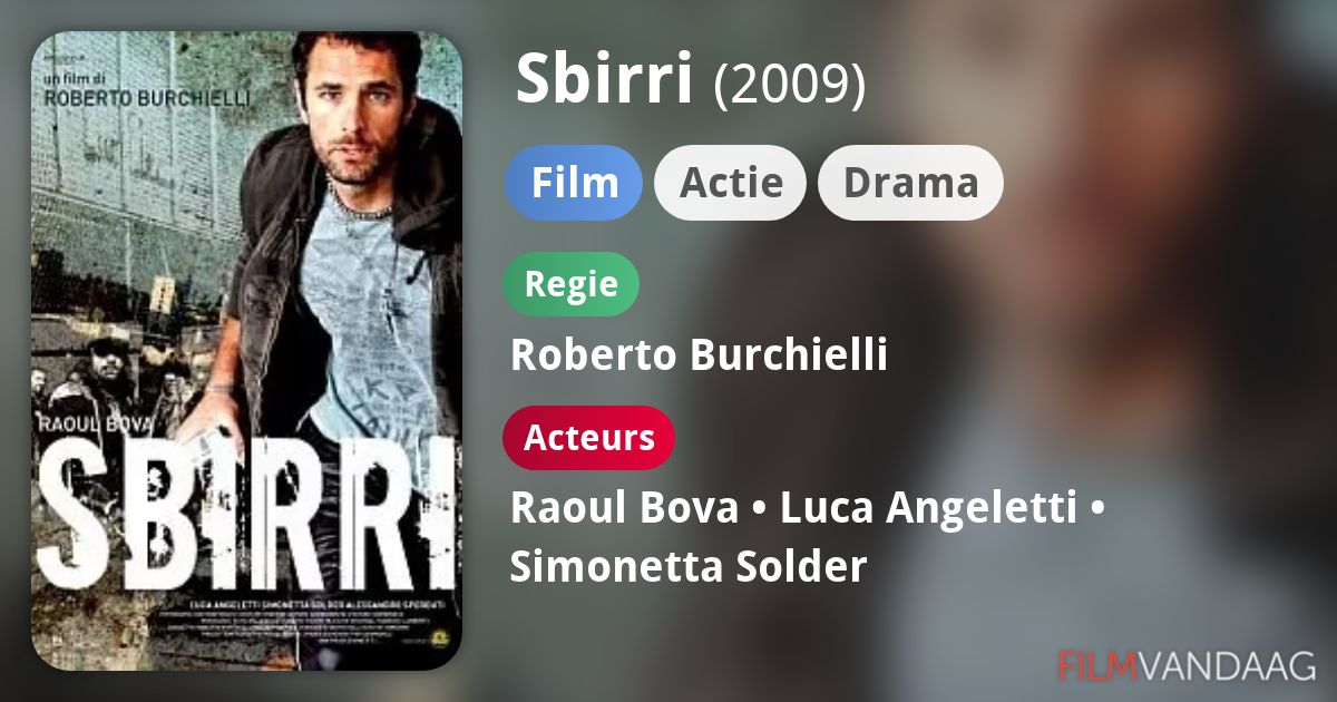 Sbirri (film, 2009) - FilmVandaag.nl