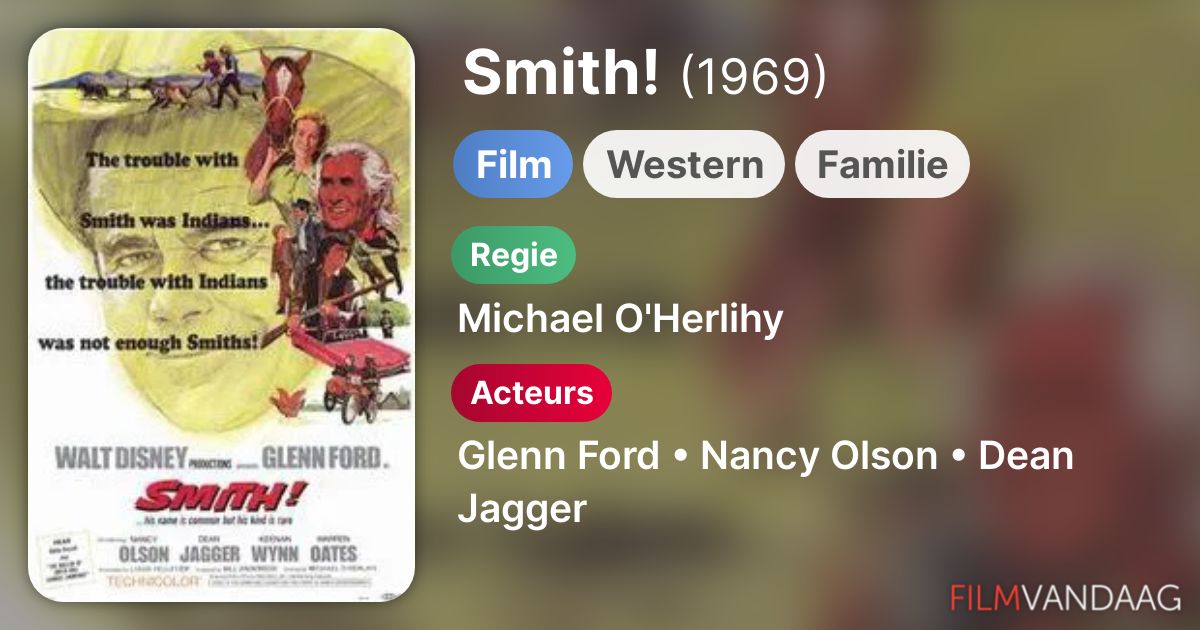 Smith! (film, 1969) - FilmVandaag.nl