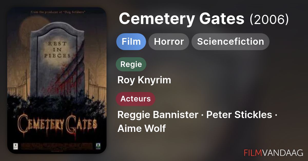 Cemetery Gates (film, 2006) - FilmVandaag.nl